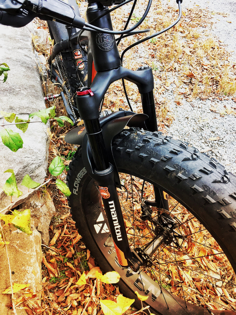Beaver Guard Mudguard - Mastodon - Manitou Fat Fork (usage: Manitou Ma ...